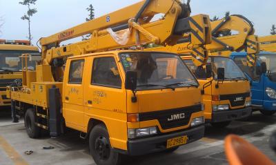 China Three telescopic arms can expand Boom Lift Truck Lifting Capacity 5000 XZJ5110JGK for sale