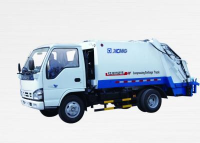 China Garbage Compactor Truck, self dumping Rear loader garbage trucks, XZJ516lZYSA4 Rear loading detachable container for sale