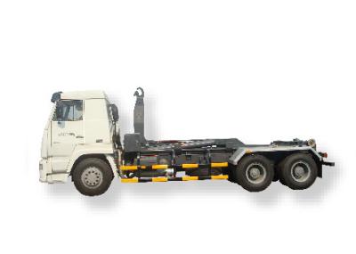 China 2tons Hook Arm Container Garbage Truck / roll off garbage truck, XZJ5040ZXX for loading, unloading, and transport for sale