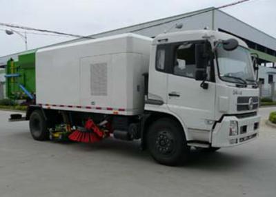 China Road Sweeper Truck, XZJ5160TXS 8tons multifunction road sweeper, street cleaner truck and sweeping truck for sale