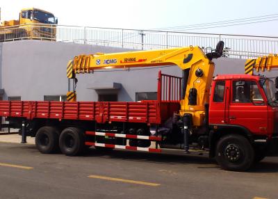 China 14 Ton Telescopic Boom Truck Crane Driven By Hydraulic , 35 T.M for sale