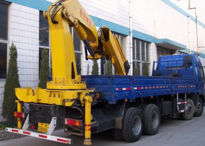 China Hydraulic Knuckle Boom Truck Crane , 16 Ton Truck Loader Crane for sale