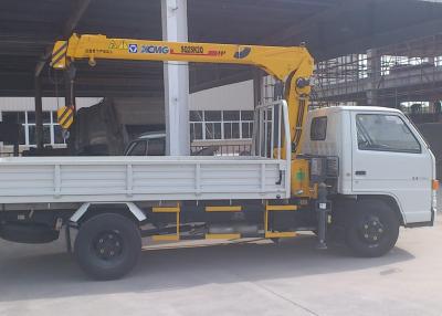 China Telescopic Boom Truck Crane , Transportation Lorry Mounted Crane for sale