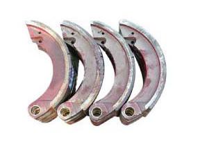 China Durable XCMG Spare Parts Brake Shoe For Motor Grader , High-performance for sale