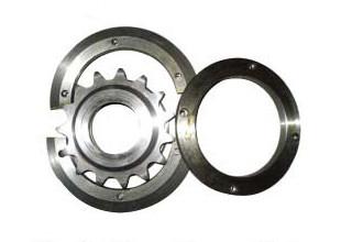 China Durable XCMG Spare Parts Chain Wheel Flange Plate For Paver , High-performance for sale