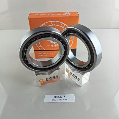 Cina Righe singola 46114 cuscinetto a sfera a contatto angolare 70*110*20mm 7014AC per macchine pesanti in vendita