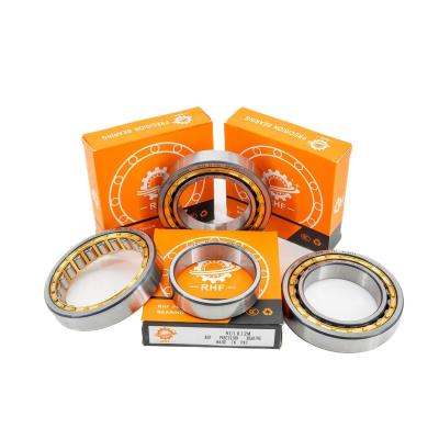 China Rodamiento de rodillos cilíndricos de fila única N2211EM de 55*100*25 mm para talleres de reparación de máquinas en venta