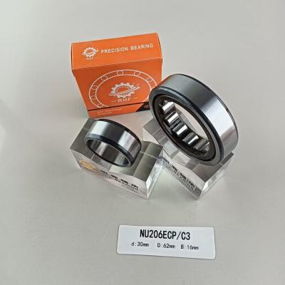 China Einzelreihe NU/NJ/NF206ECP zylindrisches Walzlager 30*62*16mm mit hoher Tragfähigkeit zu verkaufen