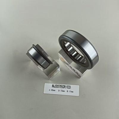 Cina 35*72*17mm NU/NJ/NF207ECP Cuscinetti a rulli cilindrici lubrificati con grasso o olio in vendita