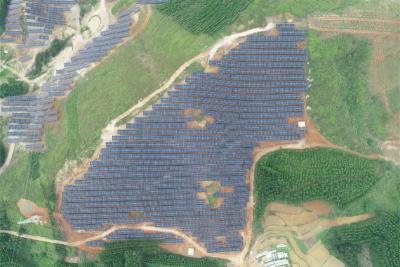 China High Clearance Solar Panel Ground Mounting Systems Easy Installation 0-60 Degrees Tilt Angle Up To 1.2m Ground Clearance for sale