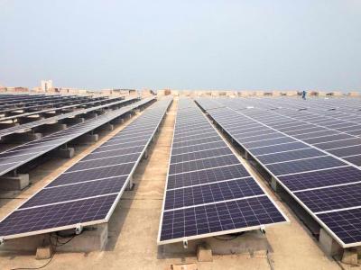 China Landscape Solar Panel Mounting System Wind Pressure Up To 80m/s Durable Structure For Commercial Industrial for sale