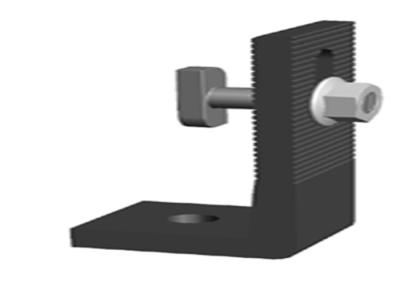 Cina Pannello Frameless del montaggio degli accessori del modulo delle componenti solari durevoli del sostegno in vendita