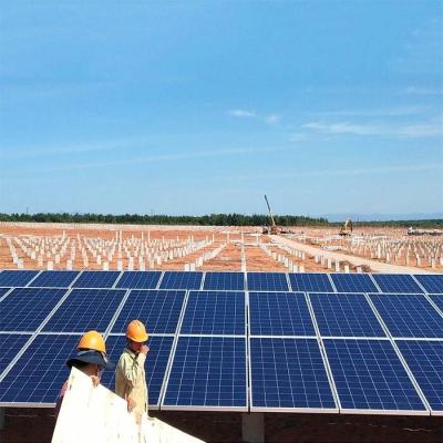 Cina La immersione calda naturale ha galvanizzato il pannello solare di 6mm frantumato montare i sistemi in vendita