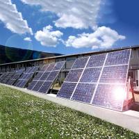 China 30psf Thickness 5mm Solar Panel Ground Mounting Systems for sale