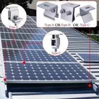 China Great Quality Solar Mounting Accessories Module Bracket Components For Frameless PV module for sale