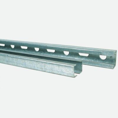 中国 顧客用太陽鋼鉄放出はPVシステムのための電流を通されたCセクションの側面図を描く 販売のため