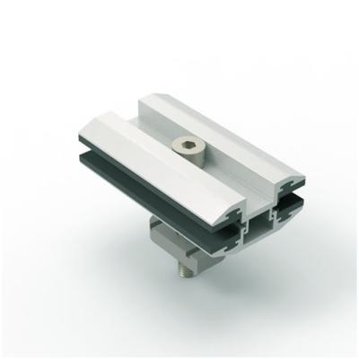 China 10 Years Warranty Aluminum Alloy Extrusion Profile Solar Panel Clamps for sale