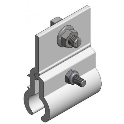 China Semi Flexible Frameless Solar Panel Mid Clamps End Clamp Mounting Brackets for sale