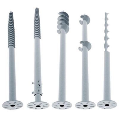 China 76mm Hot Dipping Ground Screw Piles For Solar Mounting Systems for sale
