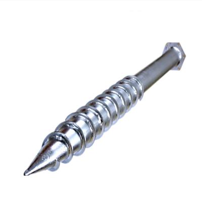 中国 Stainless Steel Open Field Ground Solar Screw Piles 500~2500 mm 販売のため