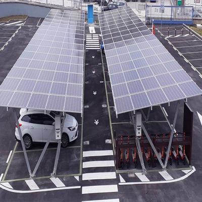 Cina 5deg 10deg 15deg ha galvanizzato le strutture solari residenziali del Carport in vendita