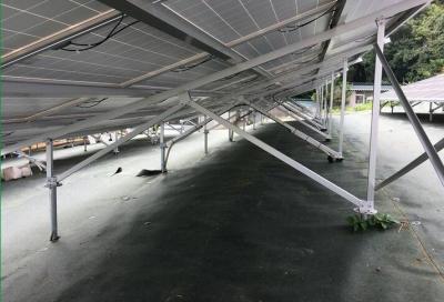 중국 OHSAS 18001 양극 산화된 직류 전기로 자극된 태양 전지판 장착 시스템 태양 브라켓 태양 구조 판매용