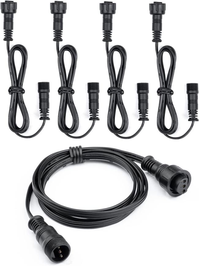 SMY Lighting 3-Pin Deck Light Extension Cable product view