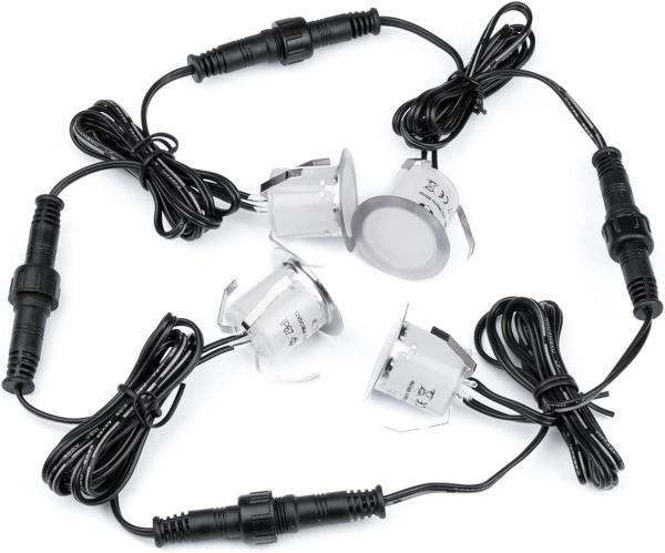 Quality 5Pack Extension Cable Cord 3Pin for SMY Lighting 3color deck lights for sale