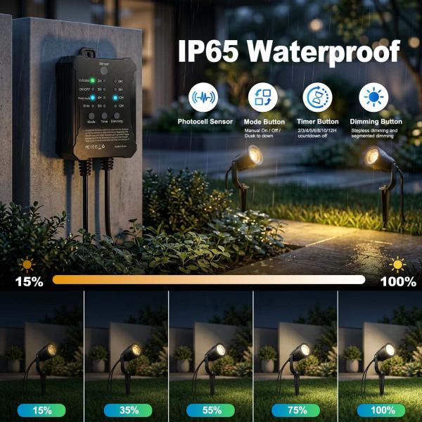 Quality Landscape Lights SMY Lighting All In One Low Voltage System Optimized For Energy for sale
