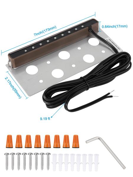 Quality LED Hardscape Lighting 7 Inch 2.5W Daylight 4Pack for sale