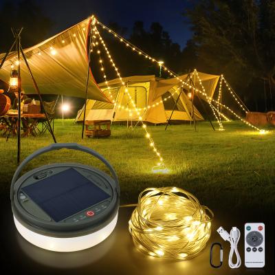China SMY Lighting 4 in 1 Solar Camping String Lights for sale