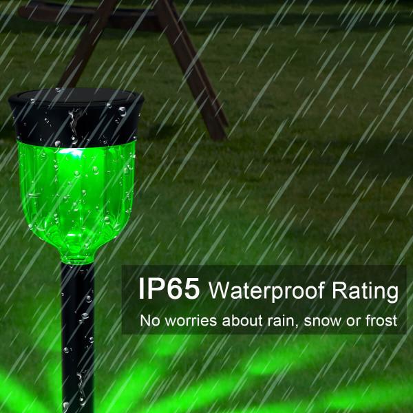 Quality 6Pack Solar Pathway Lights Color Changing for sale
