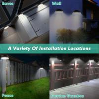 China Solar gutter lights 4pack for sale