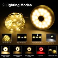 China Lightweight Compact 3 in 1 Camping String Light Designed for Camping Hiking and Emergency Featuring Multiple Lighting Modes for sale