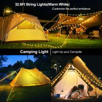 China Lightweight Compact 3 in 1 Camping String Light Designed for Camping Hiking and Emergency Featuring Multiple Lighting Modes for sale
