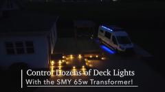 65W Outdoor Low Voltage Transformer with Timer and Photocell Sensor
