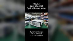 Optical power meter with +5 to -70dBm  PC/APC connection type