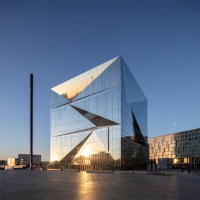 중국 5 밀리미터 - 건물을 위한 12 밀리미터 템퍼드 글라스 커튼 월 시스템 정면 클래딩 판매용