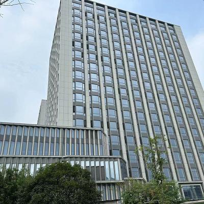 Sound Insulation Waterproof Glass Facade Engineering Up To 6.0kPa Wind Load