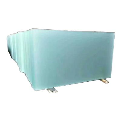 China Customized Thickness Shower Glass Panel Frosted Color for sale
