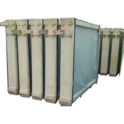 China 190 Millimeter X 80 Millimeter bereiften Aluminiumglaswand für errichtende Dekoration zu verkaufen