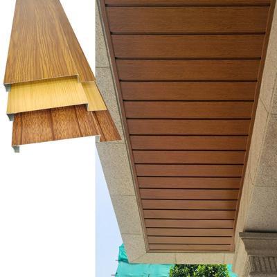 China Wood Grain Aluminum Ceiling Board Wall Panel For Decoration for sale