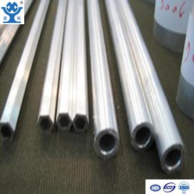 China Customized small size extruded aluminum hexagon tube for sale