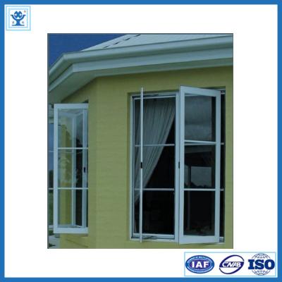 China Double Glass Outside Opening Aluminum Casement Window for sale