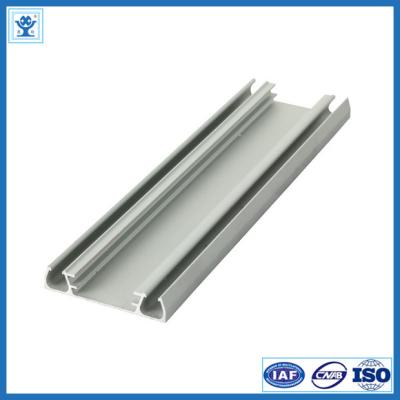 China Solar panel aluminium frame electrophoresis extruded aluminum profiles T4 / T5 / T6 for sale
