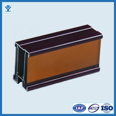 China Building decorative extruded aluminum profiles anodizing 12 micro for sale
