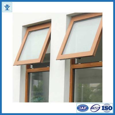 China 2015 anodized and painted aluminum alloy top hung window on sale for sale
