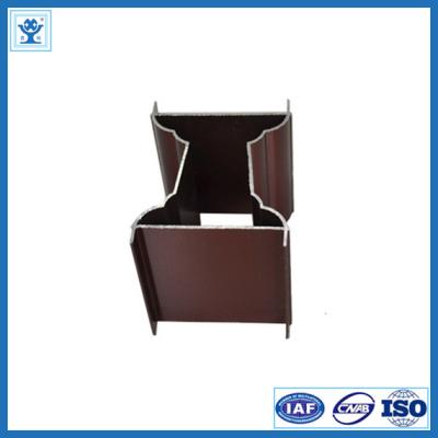 China Electrophoresis Aluminum Profiles for Doors, Copper Color for sale
