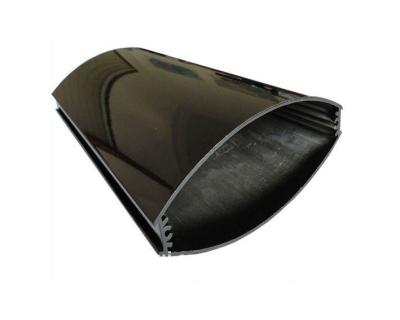 China Electrophoresis Louver Profile of Aluminum Sheet for Sunshades/Rapid Roll Door for sale