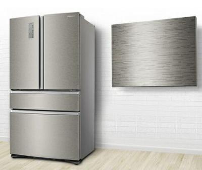 China Brushed and Anodizing Aluminium Panel for Refrigerator Door Popular in Korea for sale
